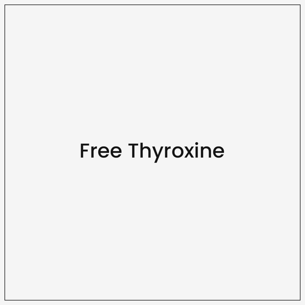 Free Thyroxine - Gooddays Healthcare